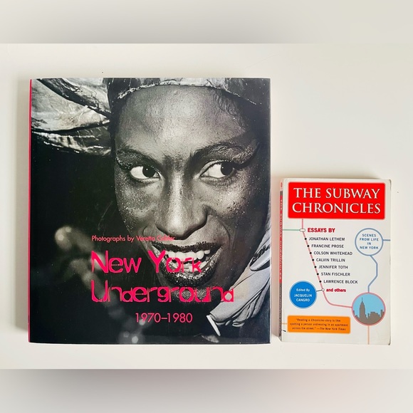 NYC | Other | Nyc Subway Book Duo New York Underground Coffee Table ...